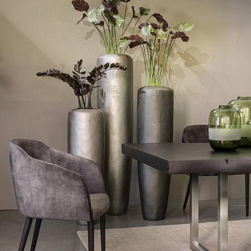 fleur ami Ø30x80cm vazonas New Loft Vase 80, anthracite | eVazonai.lt